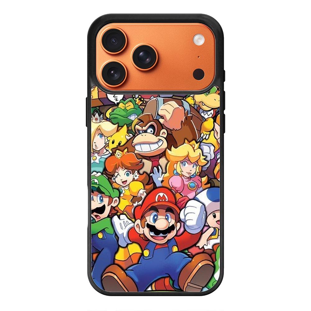 Super Mario Party iPhone 17 Pro Case – Diffision Case