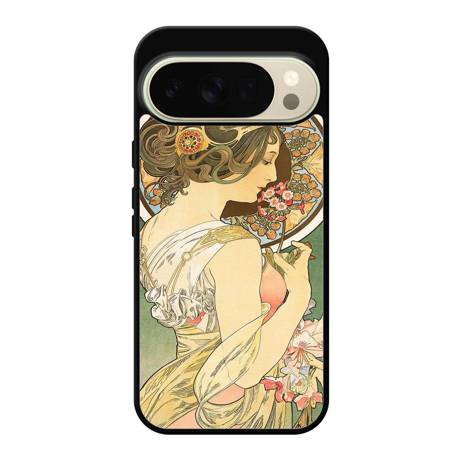 Alphonse Mucha Primrose Art Nouveau Google Pixel 10 Pro XL Case ...