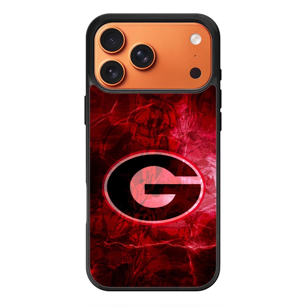 Georgia Bulldogs Logo 1st iPhone 17 Pro Max Case – Diffision Case