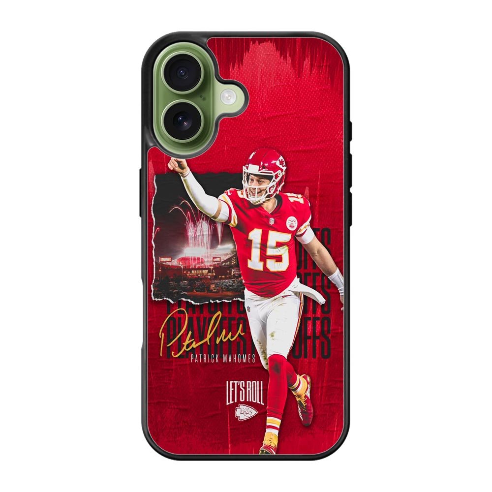 Patrick Mahomes Wallpaper iPhone 17 Case – Diffision Case